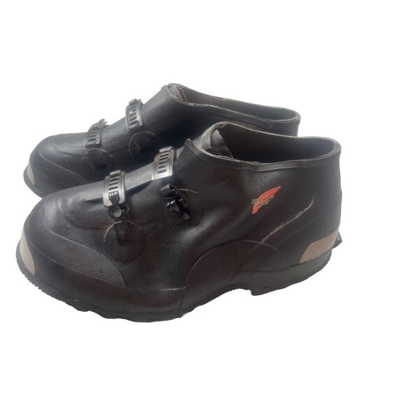Red Wing Shoes | Shoes | Red Wing Shoes Mens Size 9 Black Rubber Safety ...